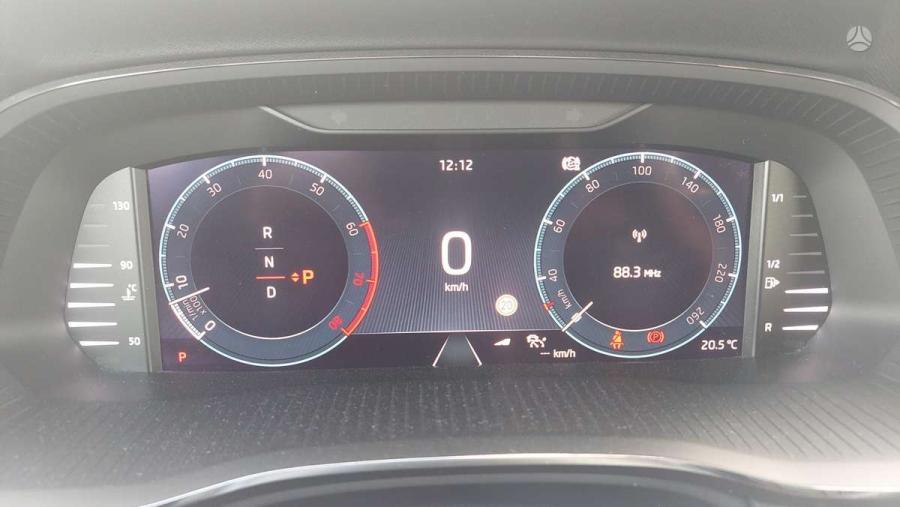 Grey Skoda Octavia 2021 in Vilnius, with an engine capacity of 1.50 L and mileage of 238 thousand km for 11800 €, photo 9 on AUTOMOTO.COM.LV