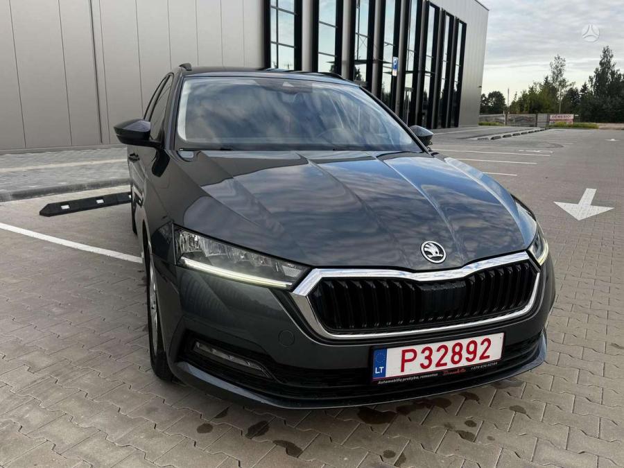 Pelēks Skoda Octavia 2021 Viļņa, ar dzinēja tilpumu 1.97 L un nobraukumu 192 tūkst. km par 12569 €, foto 3 vietnē AUTOMOTO.COM.LV