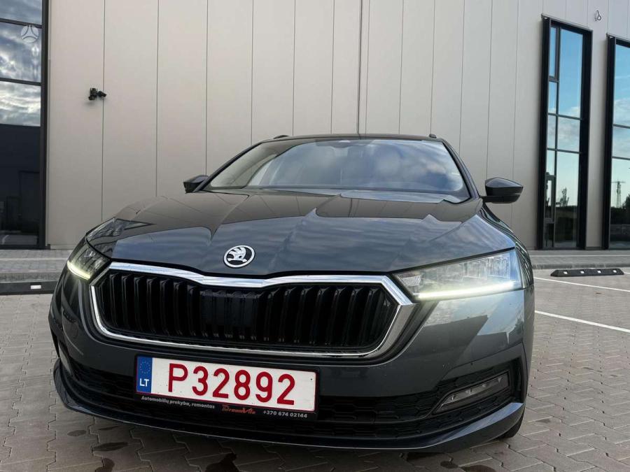 Pelēks Skoda Octavia 2021 Viļņa, ar dzinēja tilpumu 1.97 L un nobraukumu 192 tūkst. km par 12569 €, foto 19 vietnē AUTOMOTO.COM.LV