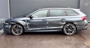 Grey Skoda Octavia 2021 in Vievis, with an engine capacity of 1.97 L and mileage of 116 thousand km for 13200 €, photo 3 on AUTOMOTO.COM.LV