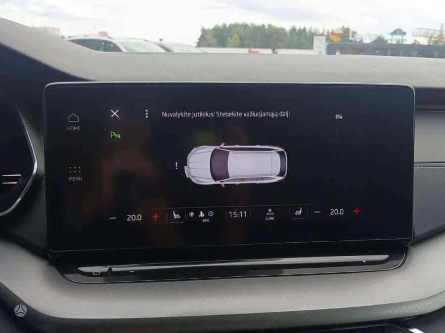 Grey Skoda Octavia 2021 in Vilnius, with an engine capacity of 2.00 L and mileage of 208 thousand km for 15990 €, photo 8 on AUTOMOTO.COM.LV