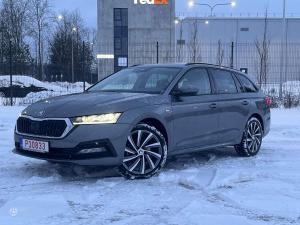 Grey Skoda Octavia 2022 in Vilnius, with an engine capacity of 1.97 L and mileage of 200 thousand km for 15972 €, photo 5 on AUTOMOTO.COM.LV