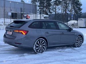 Grey Skoda Octavia 2022 in Vilnius, with an engine capacity of 1.97 L and mileage of 200 thousand km for 15972 €, photo 6 on AUTOMOTO.COM.LV