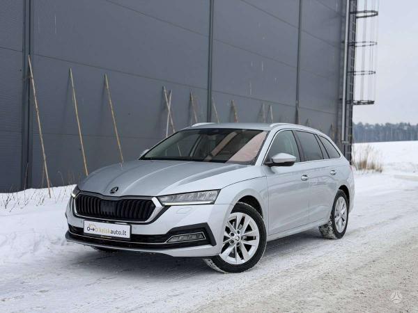 Pelēks Skoda Octavia 2022 Viļņa, ar dzinēja tilpumu 1.50 L un nobraukumu 176 tūkst. km par 15999 €, foto  vietnē AUTOMOTO.COM.LV