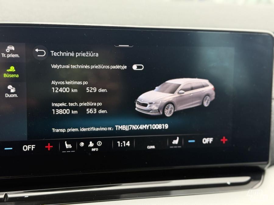 Grey Skoda Octavia 2022 in Vilnius, with an engine capacity of 2.00 L and mileage of 200 thousand km for 14000 €, photo 33 on AUTOMOTO.COM.LV