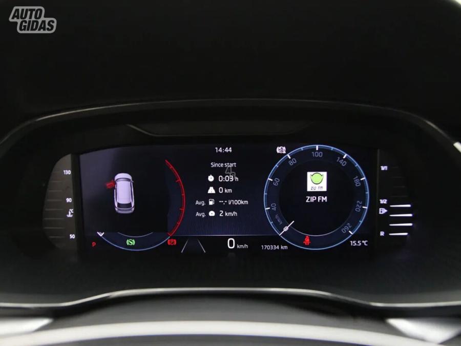 Grey Skoda Octavia 2022 in Vilnius, with an engine capacity of 2.00 L and mileage of 170 thousand km for 17199 €, photo 20 on AUTOMOTO.COM.LV