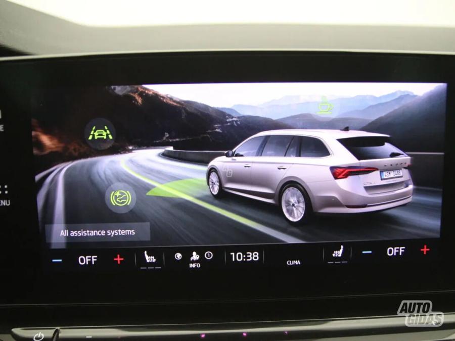 Grey Skoda Octavia 2022 in Vilnius, with an engine capacity of 2.00 L and mileage of 178 thousand km for 17399 €, photo 32 on AUTOMOTO.COM.LV