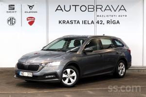 Pelēks Skoda Octavia 2022 Rīga, ar dzinēja tilpumu 2.00 L un nobraukumu 110 tūkst. km par 16600 €, foto  vietnē AUTOMOTO.COM.LV