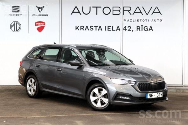 Grey Skoda Octavia 2022 in Riga, with an engine capacity of 2.00 L and mileage of 110 thousand km for 16600 €, photo 3 on AUTOMOTO.COM.LV