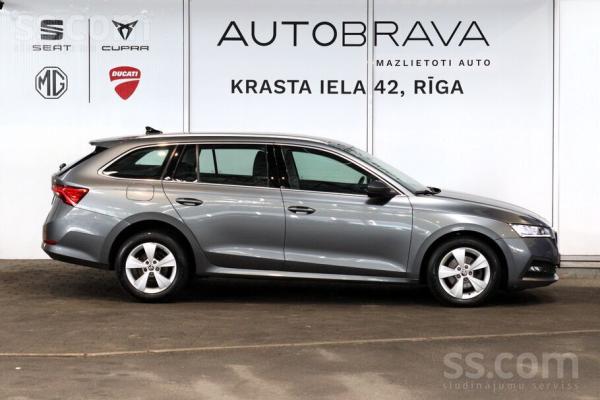 Grey Skoda Octavia 2022 in Riga, with an engine capacity of 2.00 L and mileage of 110 thousand km for 16600 €, photo 5 on AUTOMOTO.COM.LV