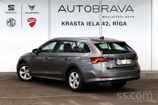 Grey Skoda Octavia 2022 in Riga, with an engine capacity of 2.00 L and mileage of 110 thousand km for 16600 €, photo 6 on AUTOMOTO.COM.LV