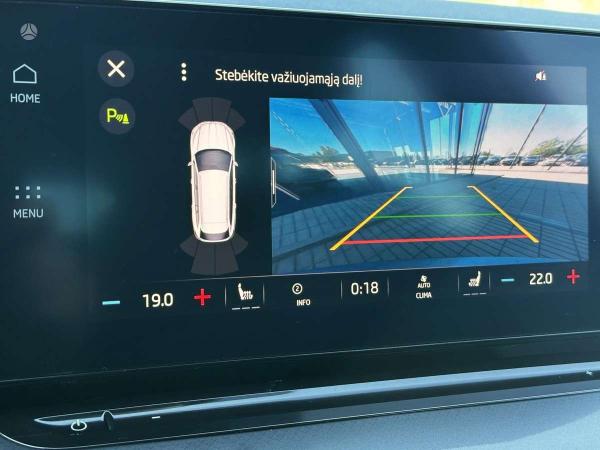 Grey Skoda Octavia 2022 in Kaunas, with an engine capacity of 1.00 L and mileage of 234 thousand km for 12900 €, photo 9 on AUTOMOTO.COM.LV