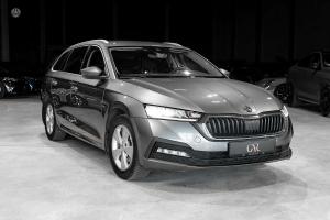 Grey Skoda Octavia 2022 in Riga, with an engine capacity of 1.97 L and mileage of 92 thousand km for 15900 €, photo 4 on AUTOMOTO.COM.LV
