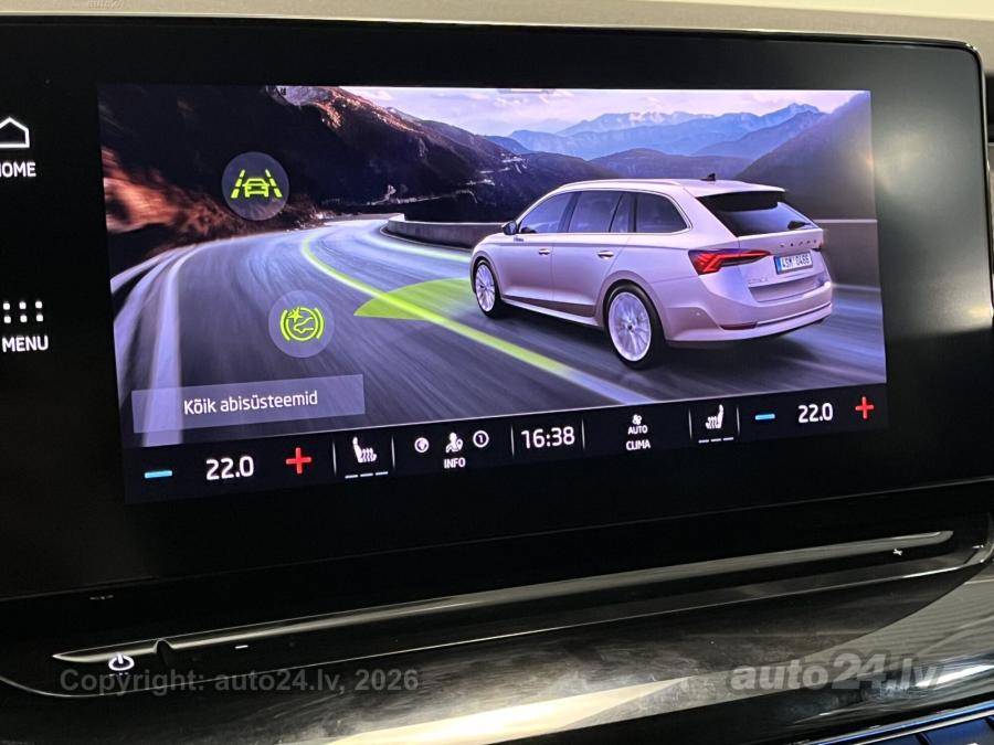 Grey Skoda Octavia 2022 in Tallinn, with an engine capacity of 1.50 L and mileage of 83 thousand km for 16900 €, photo 13 on AUTOMOTO.COM.LV