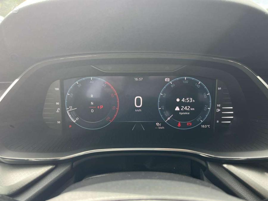 Grey Skoda Octavia 2022 in Kaunas, with an engine capacity of 1.97 L and mileage of 185 thousand km for 13950 €, photo 19 on AUTOMOTO.COM.LV