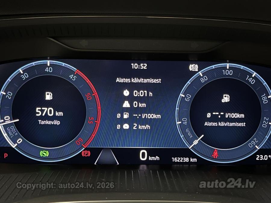 Pelēks Skoda Octavia 2022 Tallina, ar dzinēja tilpumu 2.00 L un nobraukumu 162 tūkst. km par 16900 €, foto 27 vietnē AUTOMOTO.COM.LV