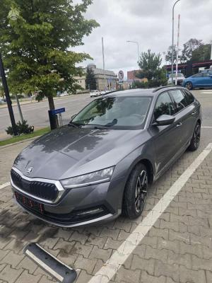 Grey Skoda Octavia 2022 in Vilnius, with an engine capacity of 2.00 L and mileage of 24 thousand km for 18000 €, photo 3 on AUTOMOTO.COM.LV