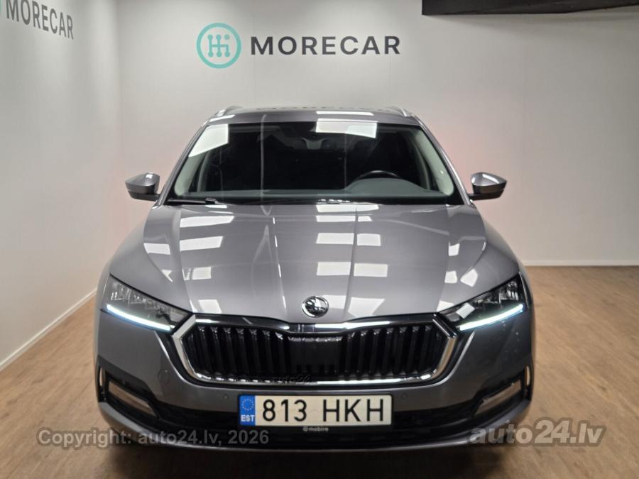 Grey Skoda Octavia 2022 in Tallinn, with an engine capacity of 2.00 L and mileage of 52 thousand km for 22500 €, photo 3 on AUTOMOTO.COM.LV