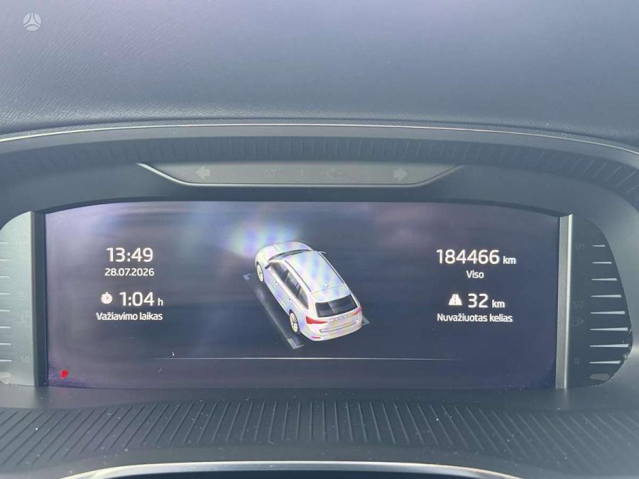 Grey Skoda Octavia 2022 in Kaunas, with an engine capacity of 1.50 L and mileage of 184 thousand km for 14900 €, photo 22 on AUTOMOTO.COM.LV