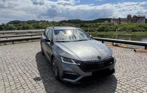 Pelēks Skoda Octavia 2022 Kauņa, ar dzinēja tilpumu 2.00 L un nobraukumu 97 tūkst. km par 25900 €, foto  vietnē AUTOMOTO.COM.LV