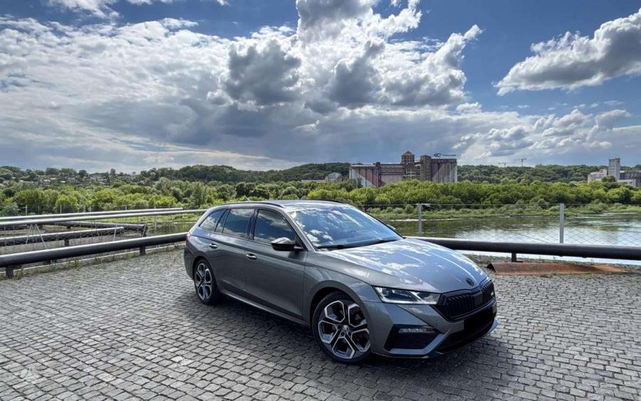 Pelēks Skoda Octavia 2022 Kauņa, ar dzinēja tilpumu 2.00 L un nobraukumu 97 tūkst. km par 25900 €, foto 4 vietnē AUTOMOTO.COM.LV