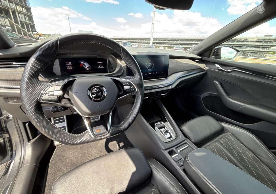 Pelēks Skoda Octavia 2022 Kauņa, ar dzinēja tilpumu 2.00 L un nobraukumu 97 tūkst. km par 25900 €, foto 12 vietnē AUTOMOTO.COM.LV