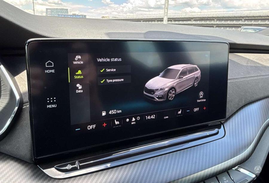 Pelēks Skoda Octavia 2022 Kauņa, ar dzinēja tilpumu 2.00 L un nobraukumu 97 tūkst. km par 25900 €, foto 25 vietnē AUTOMOTO.COM.LV