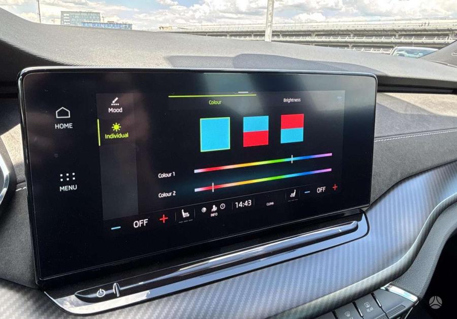 Pelēks Skoda Octavia 2022 Kauņa, ar dzinēja tilpumu 2.00 L un nobraukumu 97 tūkst. km par 25900 €, foto 26 vietnē AUTOMOTO.COM.LV