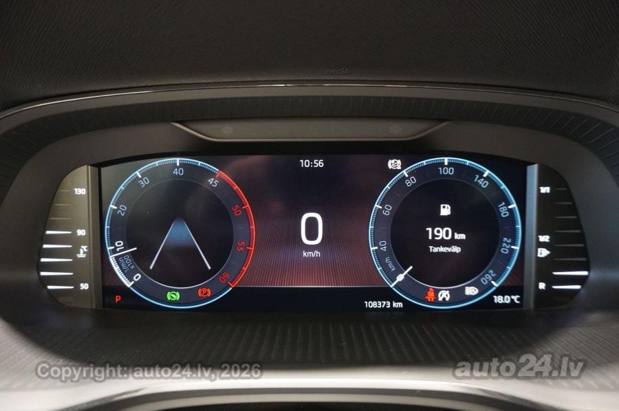 Grey Skoda Octavia 2022 in Tallinn, with an engine capacity of 2.00 L and mileage of 108 thousand km for 20900 €, photo 21 on AUTOMOTO.COM.LV