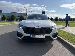 Grey Skoda Octavia 2022 in Riga, with an engine capacity of 1.50 L and mileage of 30 thousand km for 17350 €, photo 23 on AUTOMOTO.COM.LV