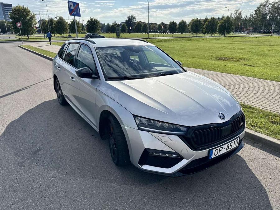 Grey Skoda Octavia 2022 in Riga, with an engine capacity of 1.50 L and mileage of 30 thousand km for 17350 €, photo 25 on AUTOMOTO.COM.LV
