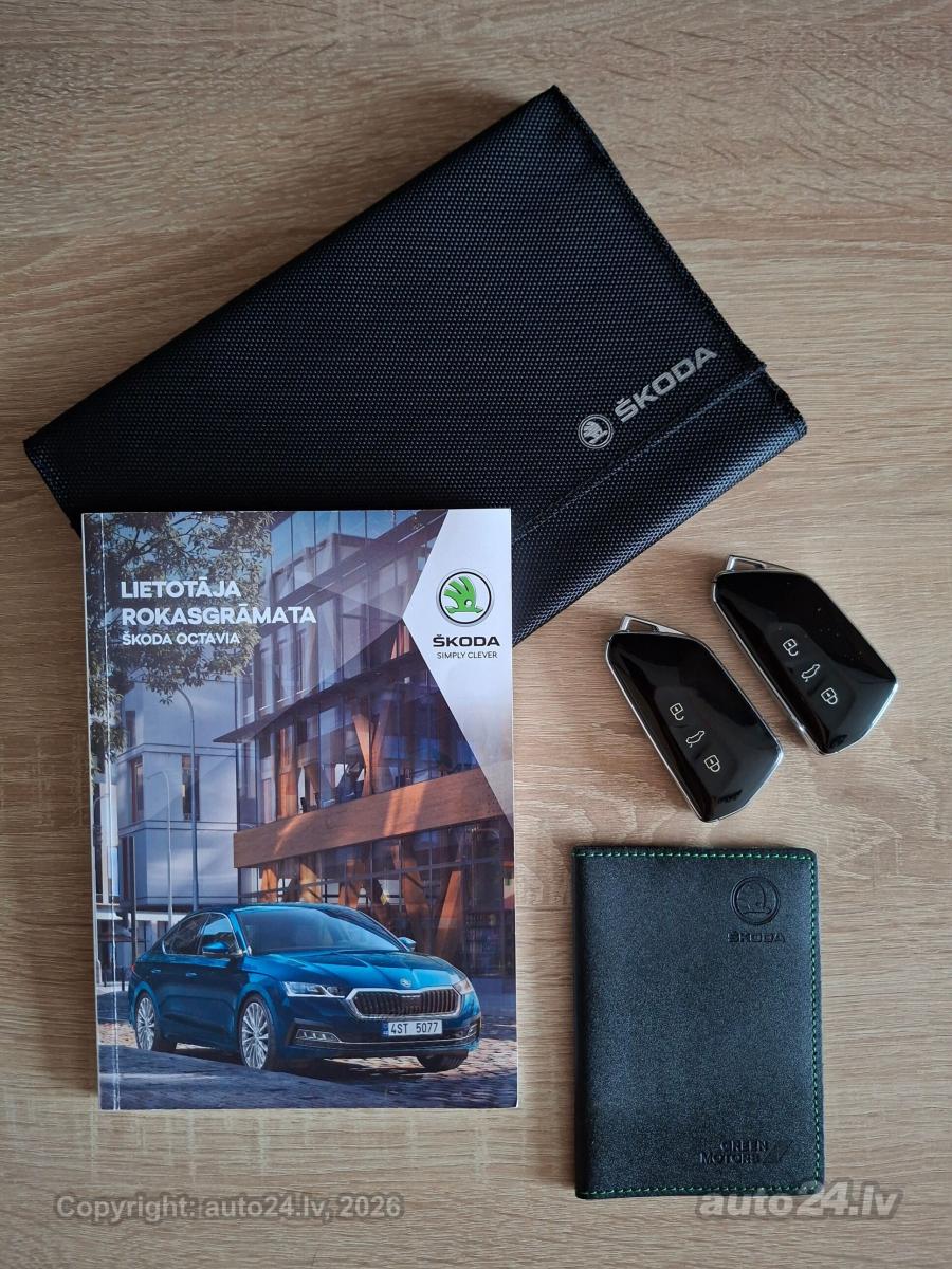 Grey Skoda Octavia 2022 in Jelgava, with an engine capacity of 2.00 L and mileage of 93 thousand km for 18550 €, photo 31 on AUTOMOTO.COM.LV