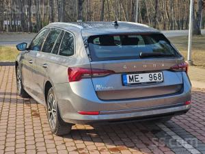 Grey Skoda Octavia 2023 in Riga, with an engine capacity of 2.00 L and mileage of 44 thousand km for 23000 €, photo 4 on AUTOMOTO.COM.LV