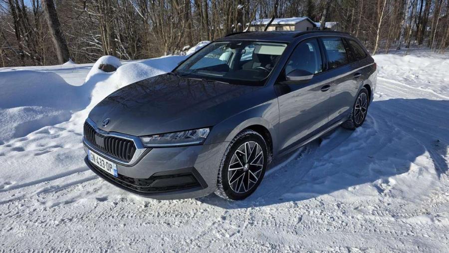 Pelēks Skoda Octavia 2023 Viļņa, ar dzinēja tilpumu 1.50 L un nobraukumu 209 tūkst. km par 16500 €, foto 1 vietnē AUTOMOTO.COM.LV