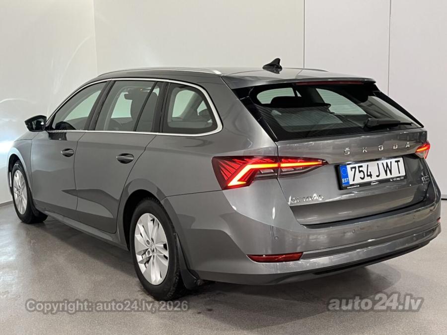 Grey Skoda Octavia 2023 in Tallinn, with an engine capacity of 1.50 L and mileage of 92 thousand km for 21500 €, photo 5 on AUTOMOTO.COM.LV