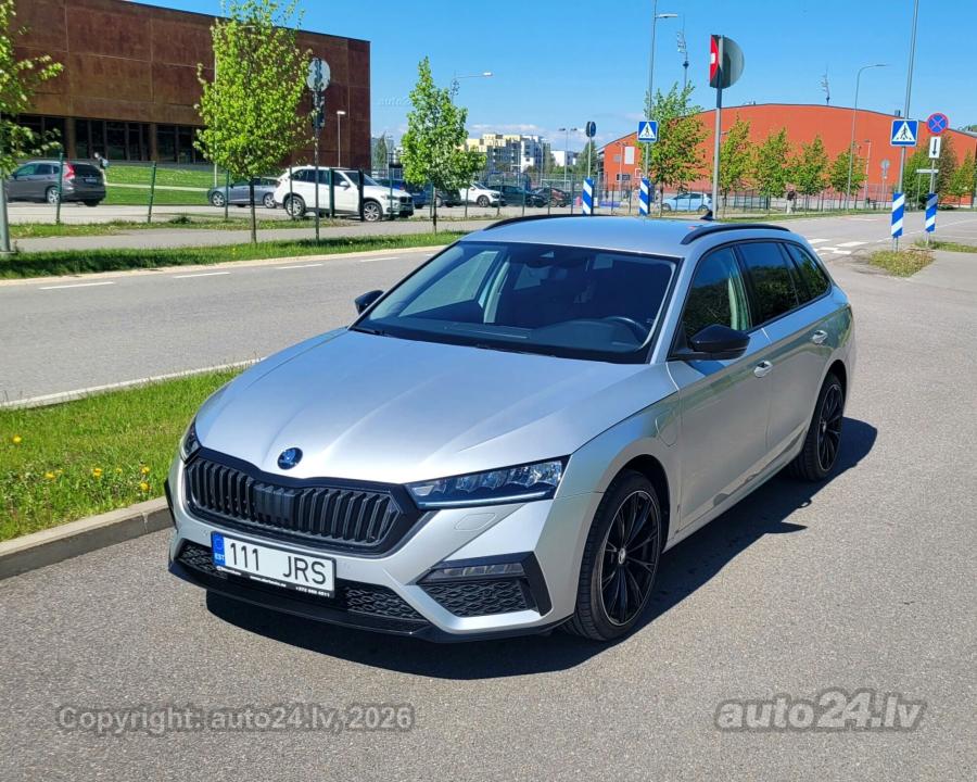 Grey Skoda Octavia 2023 in Tallinn, with an engine capacity of 1.40 L and mileage of 13 thousand km for 32600 €, photo 1 on AUTOMOTO.COM.LV