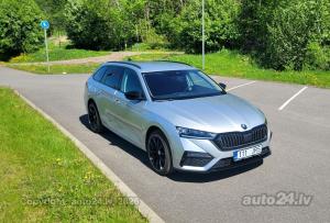 Grey Skoda Octavia 2023 in Tallinn, with an engine capacity of 1.40 L and mileage of 13 thousand km for 32600 €, photo 4 on AUTOMOTO.COM.LV