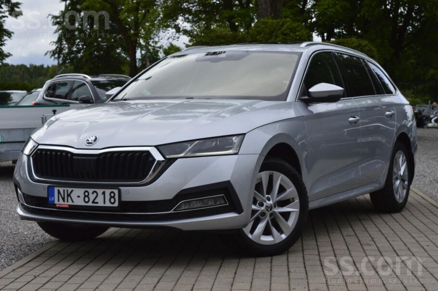 Grey Skoda Octavia 2023 in Tukums, with an engine capacity of 1.50 L and mileage of 72 thousand km for 18695 €, photo 1 on AUTOMOTO.COM.LV