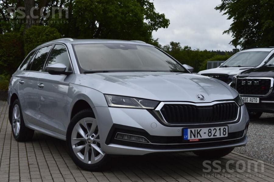 Grey Skoda Octavia 2023 in Tukums, with an engine capacity of 1.50 L and mileage of 72 thousand km for 18695 €, photo 4 on AUTOMOTO.COM.LV