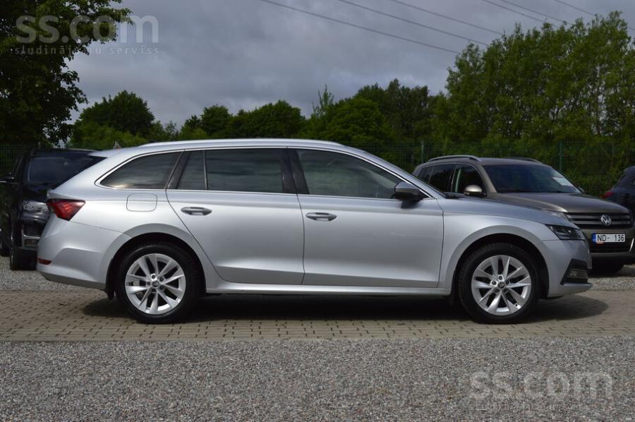 Grey Skoda Octavia 2023 in Tukums, with an engine capacity of 1.50 L and mileage of 72 thousand km for 18695 €, photo 8 on AUTOMOTO.COM.LV