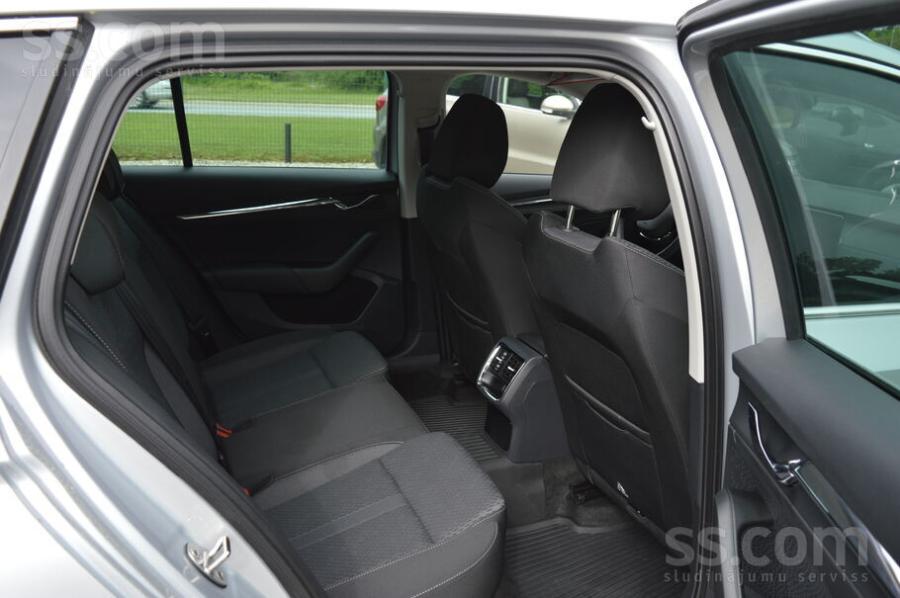 Grey Skoda Octavia 2023 in Tukums, with an engine capacity of 1.50 L and mileage of 72 thousand km for 18695 €, photo 11 on AUTOMOTO.COM.LV