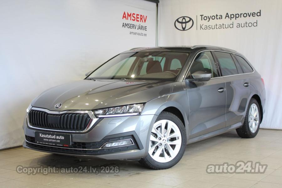 Pelēks Skoda Octavia 2023 Tallina, ar dzinēja tilpumu 1.50 L un nobraukumu 98 tūkst. km par 21490 €, foto 1 vietnē AUTOMOTO.COM.LV