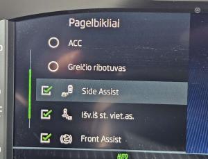 Grey Skoda Octavia 2023 in Vilnius, with an engine capacity of 1.97 L and mileage of 191 thousand km for 14900 €, photo 27 on AUTOMOTO.COM.LV