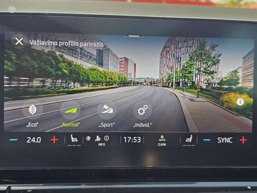 Grey Skoda Octavia 2023 in Vilnius, with an engine capacity of 1.97 L and mileage of 191 thousand km for 14900 €, photo 29 on AUTOMOTO.COM.LV