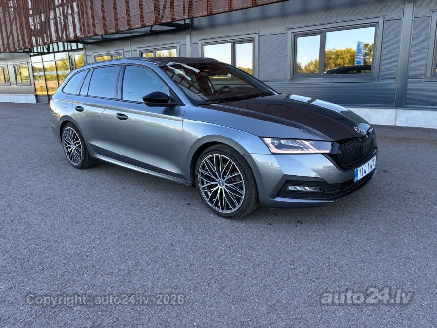 Pelēks Skoda Octavia 2023 Tartu, ar dzinēja tilpumu 2.00 L un nobraukumu 59 tūkst. km par 26900 €, foto 1 vietnē AUTOMOTO.COM.LV