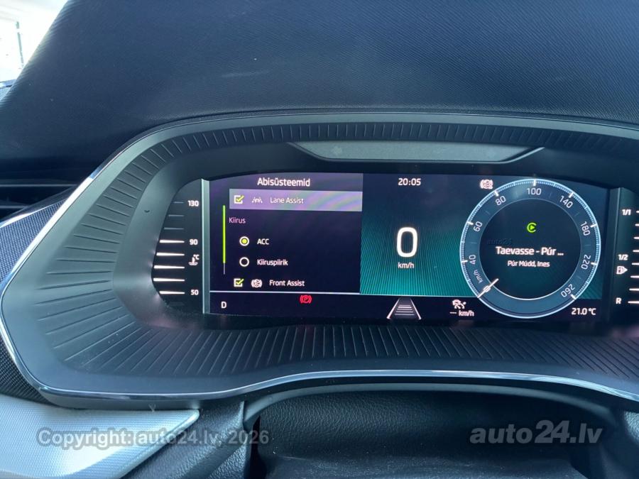 Pelēks Skoda Octavia 2023 Tartu, ar dzinēja tilpumu 2.00 L un nobraukumu 59 tūkst. km par 26900 €, foto 12 vietnē AUTOMOTO.COM.LV