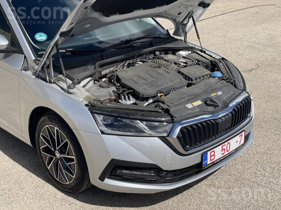 Grey Skoda Octavia 2023 in Riga, with an engine capacity of 2.00 L and mileage of 170 thousand km for 14990 €, photo 15 on AUTOMOTO.COM.LV