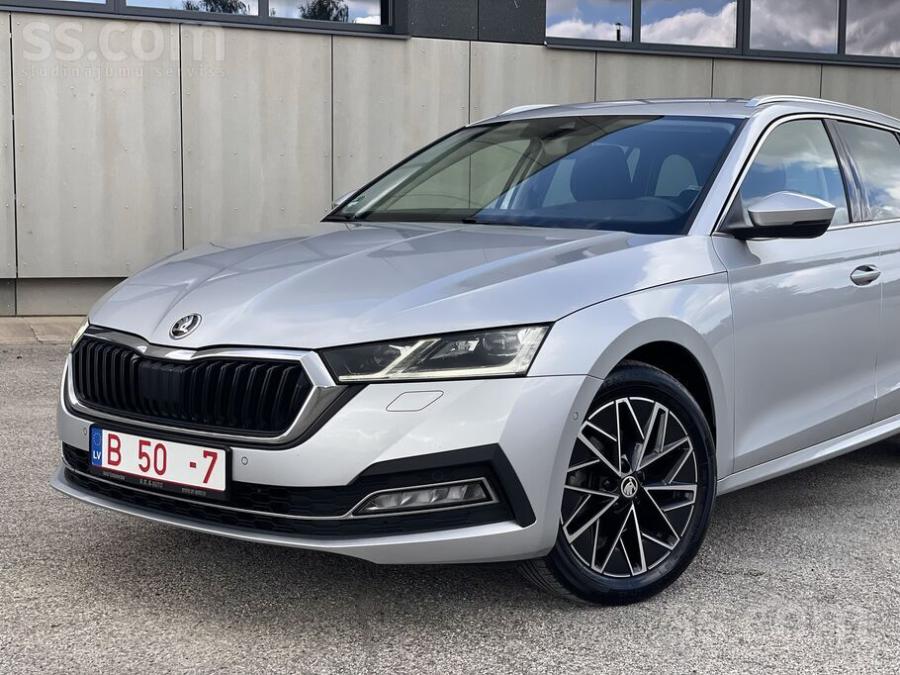 Grey Skoda Octavia 2023 in Riga, with an engine capacity of 2.00 L and mileage of 172 thousand km for 15990 €, photo 8 on AUTOMOTO.COM.LV