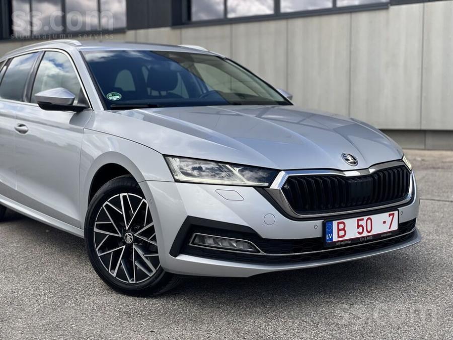 Grey Skoda Octavia 2023 in Riga, with an engine capacity of 2.00 L and mileage of 172 thousand km for 15990 €, photo 11 on AUTOMOTO.COM.LV