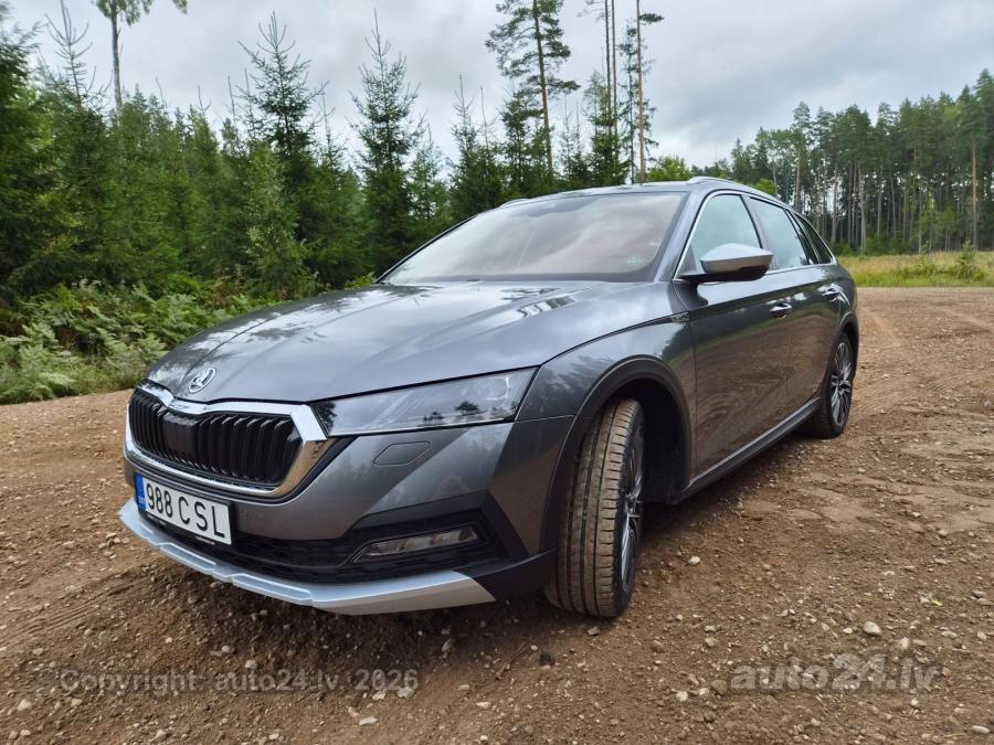 Pelēks Skoda Octavia 2023 Veru, ar dzinēja tilpumu 2.00 L un nobraukumu 41 tūkst. km par 35000 €, foto 3 vietnē AUTOMOTO.COM.LV